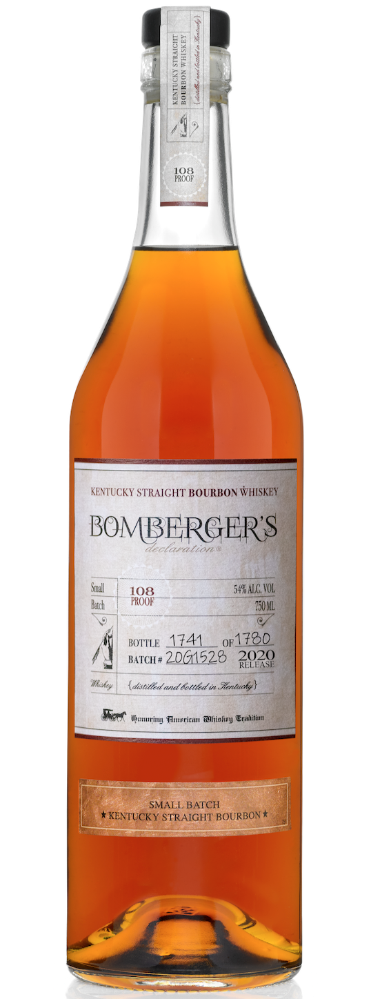 Bombergers Declaration Small Batch Kentucky Straight Bourbon Whiskey ...