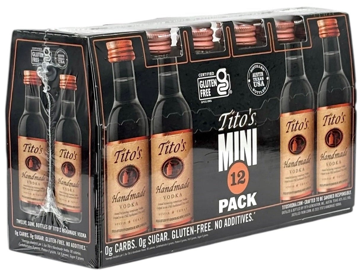 Tito’s Mini 12 Pack – Heavy Liquor