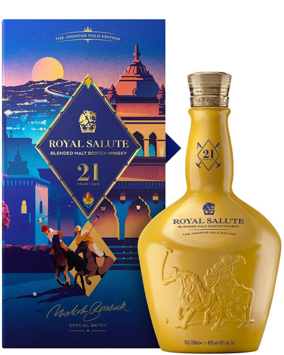 Royal Salute Years Old Jodhpur Polo Edition Blended Scotch – Heavy Liquor